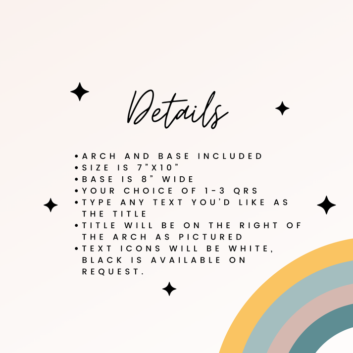 QR code Sign in Neutral colors – Ame Rain Designs